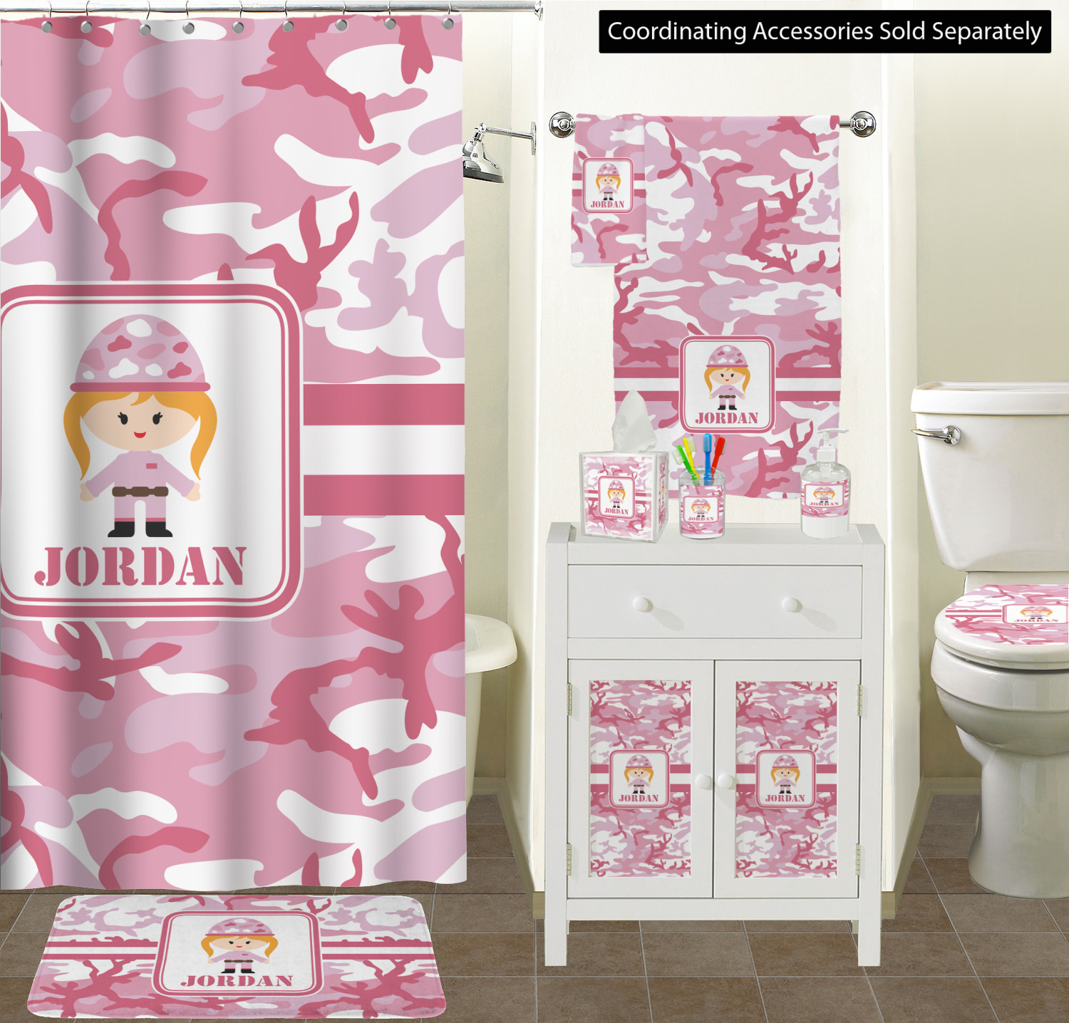 Camo Bathroom Decor Ideas | Shelly Lighting