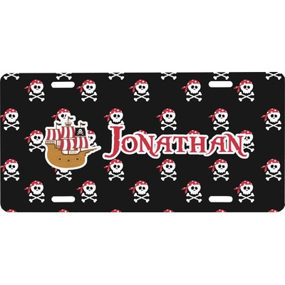 Pirate Front License Plate (Personalized) - YouCustomizeIt