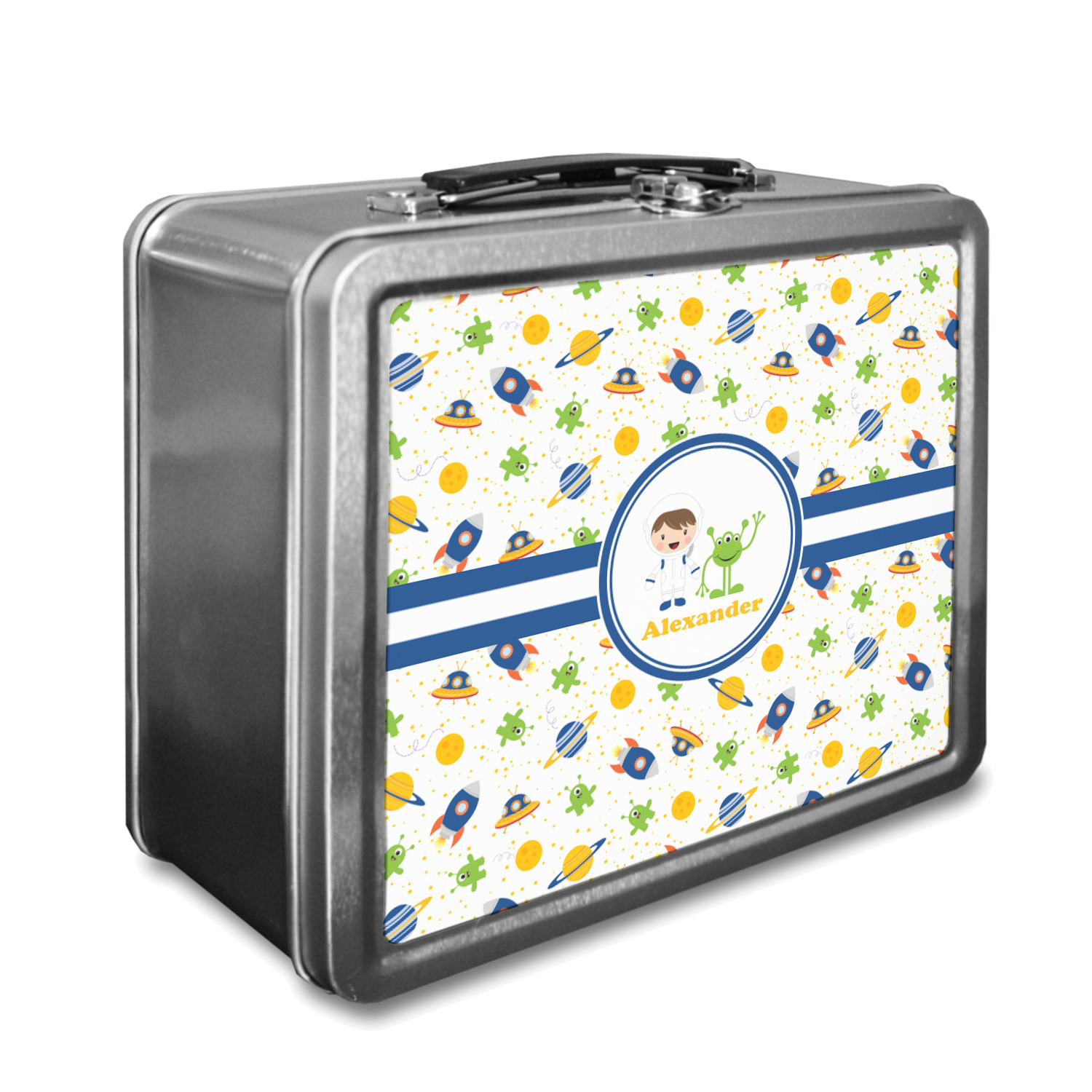 Boy's Space Themed Lunch Box (Personalized) - YouCustomizeIt