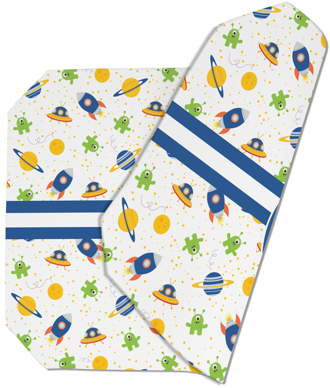 Custom Boy's Space Themed Dining Table Mat - Octagon w/ Name or Text ...