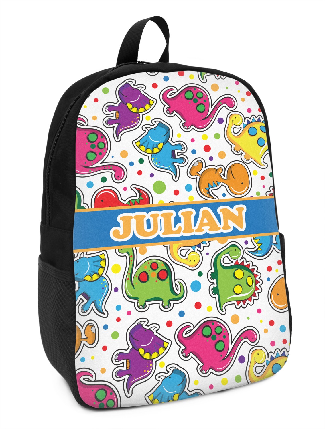 Dinosaur Print Kids Backpack (Personalized) - YouCustomizeIt