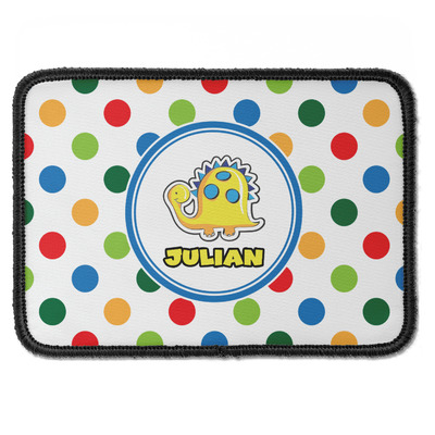 Custom Dots & Dinosaur Iron on Patches (Personalized) | YouCustomizeIt