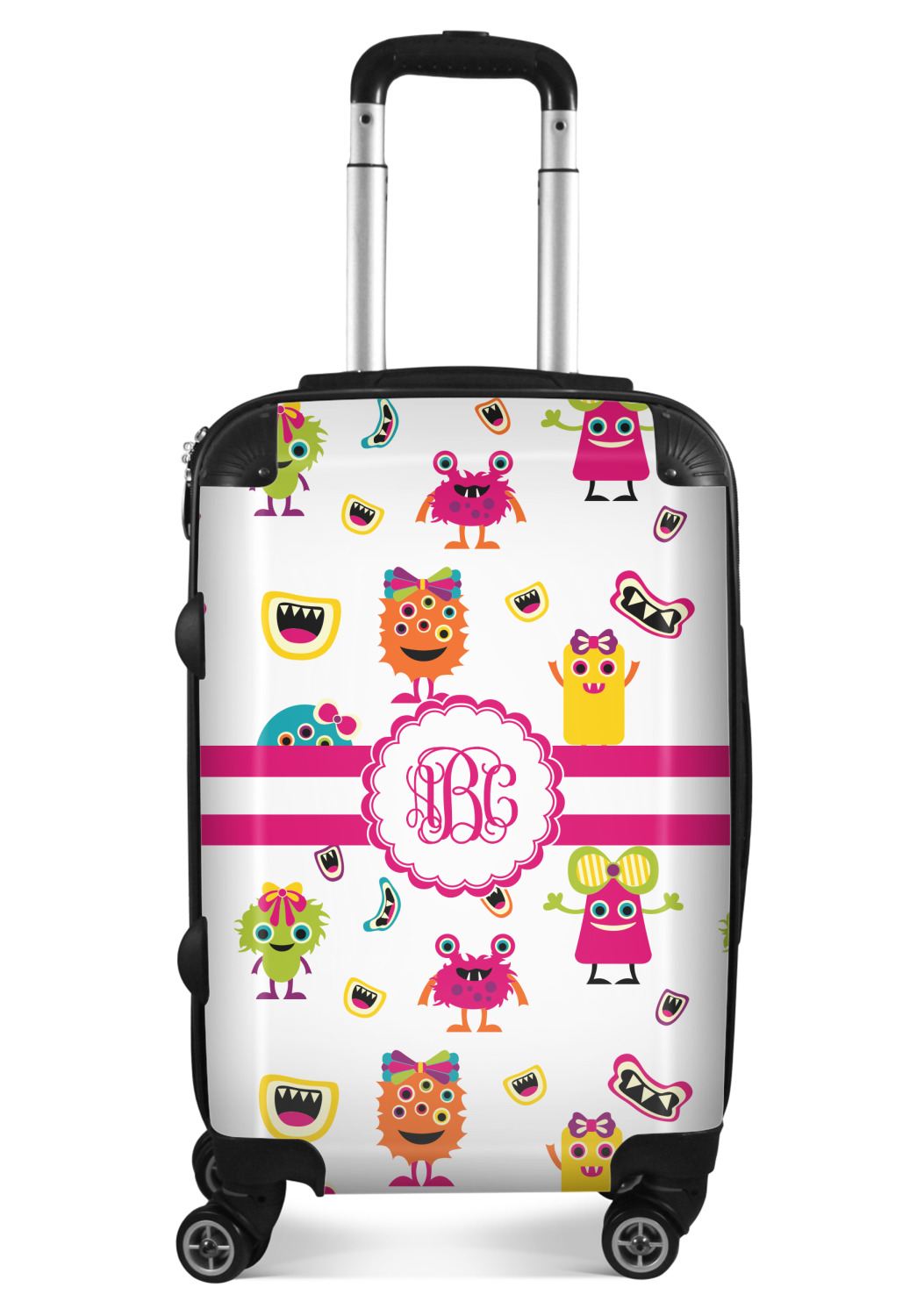 Girly Monsters Suitcase (Personalized) - YouCustomizeIt