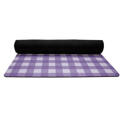 Gingham Print Yoga Mat (Personalized) - YouCustomizeIt