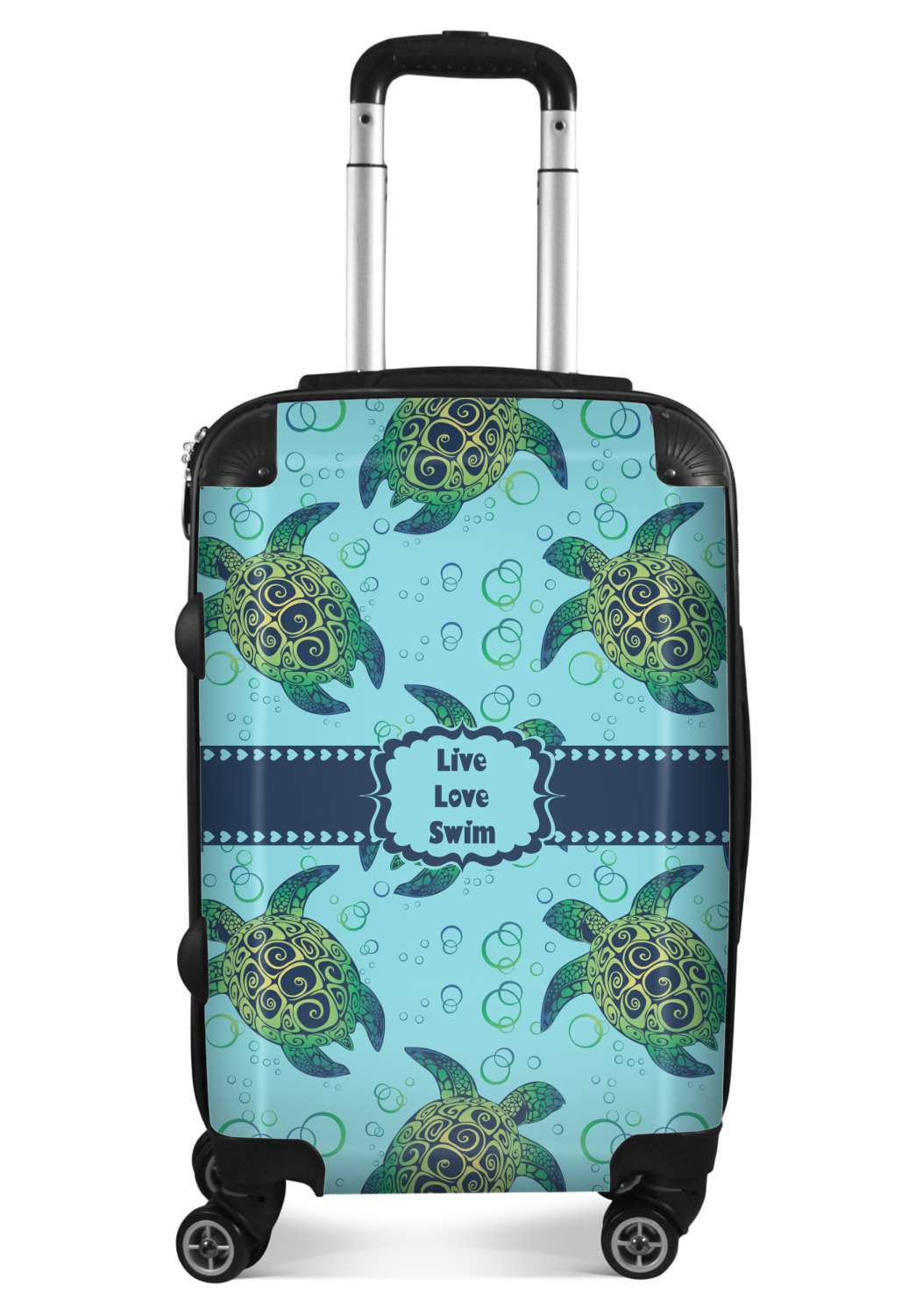 Sea Turtles Suitcase - 20" Carry On (Personalized) - YouCustomizeIt