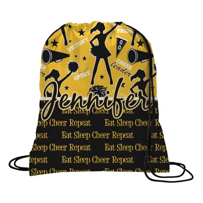 Custom Cheer Drawstring Backpack - Large (Personalized) | YouCustomizeIt