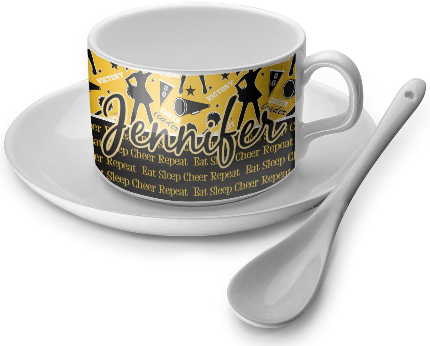 Cheer Tea Cup - Single (Personalized) - YouCustomizeIt