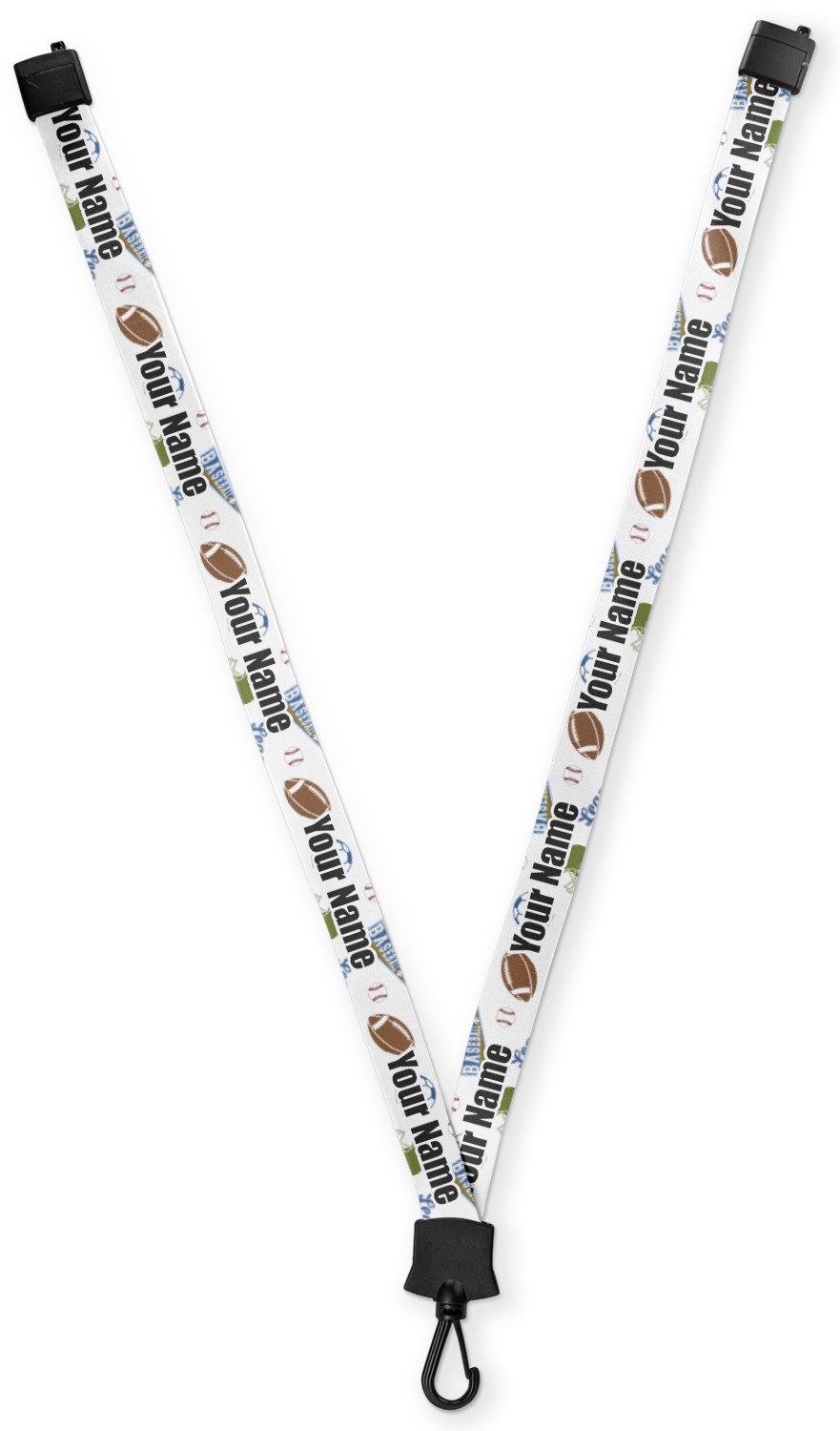 Sports Lanyard (Personalized) - YouCustomizeIt