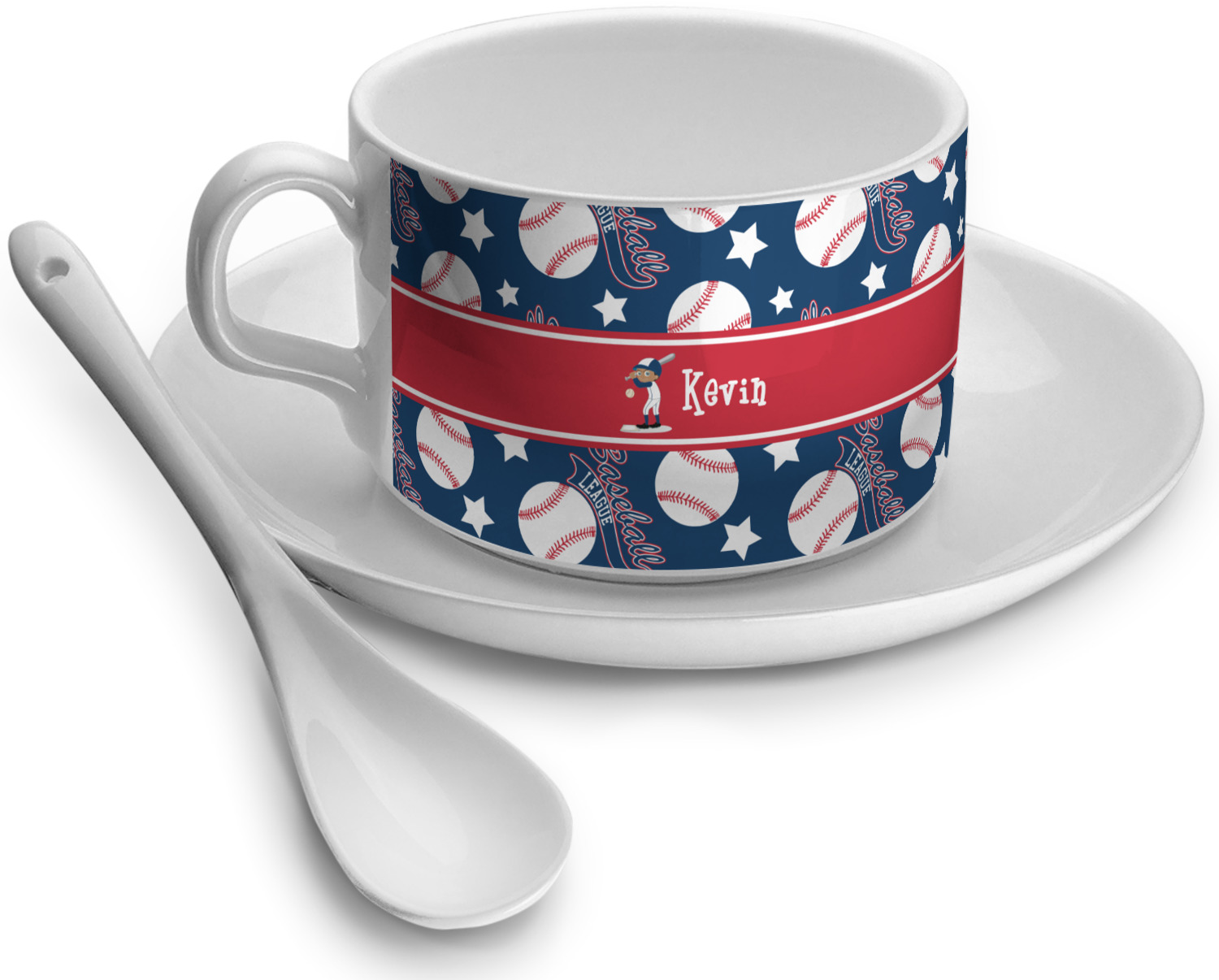 Baseball Tea Cup (Personalized) - YouCustomizeIt