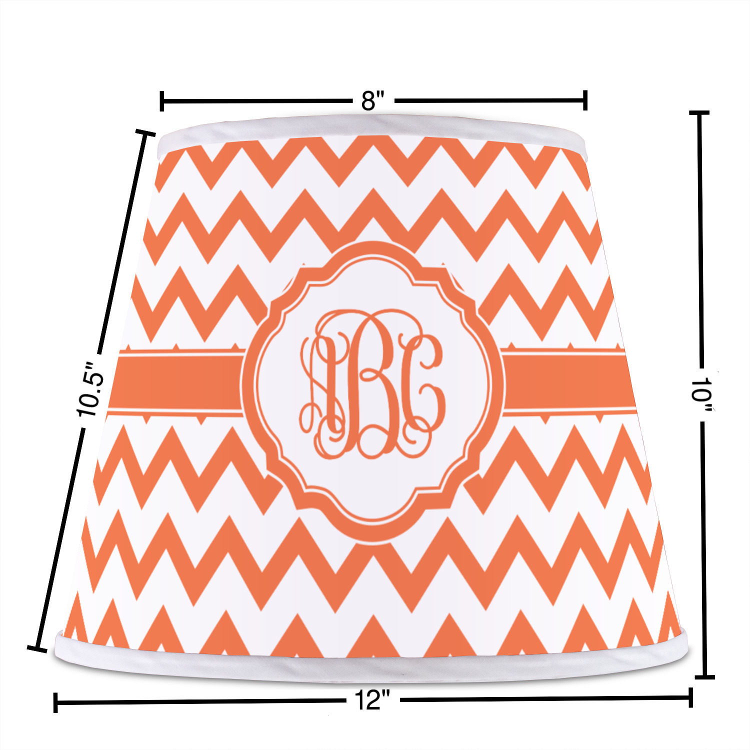 Custom Chevron Empire Lamp Shade (Personalized) | YouCustomizeIt