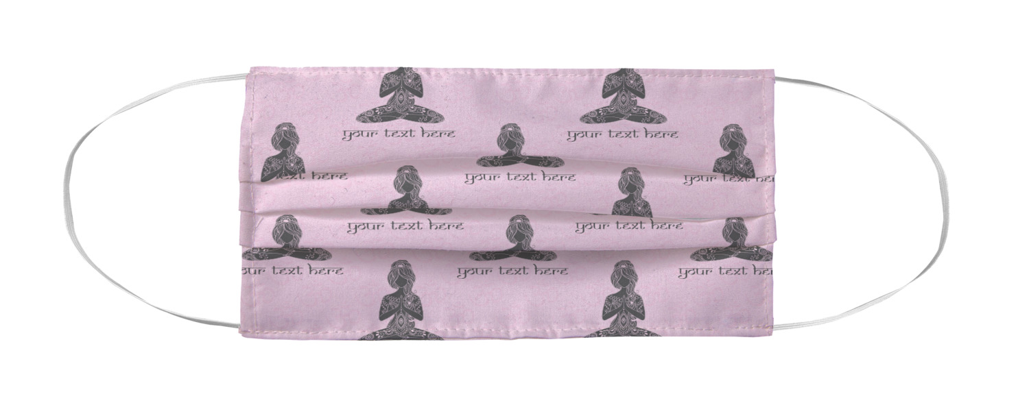 Lotus Pose Face Mask Cover (Personalized) - YouCustomizeIt
