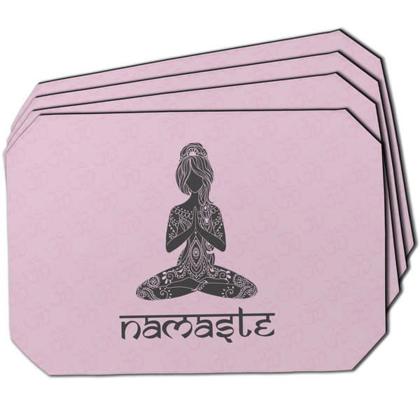 Custom Lotus Pose Dining Table Mat - Octagon | YouCustomizeIt