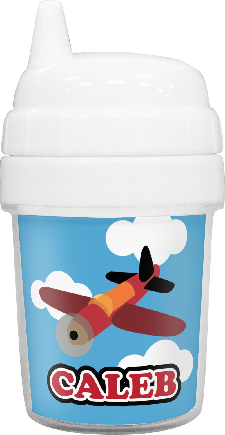 Airplane Baby Sippy Cup (Personalized) - YouCustomizeIt