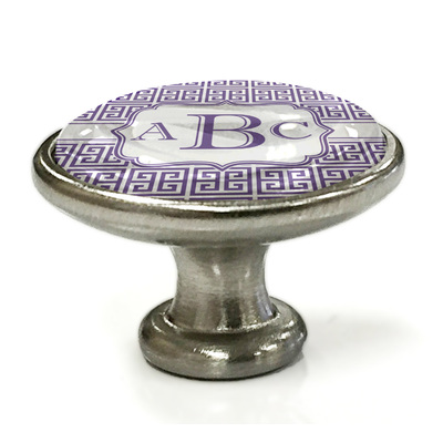 Custom Greek Key Cabinet Knob (Personalized) | YouCustomizeIt