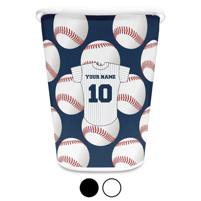 Custom Baseball Jersey Waste Basket (Personalized) | YouCustomizeIt