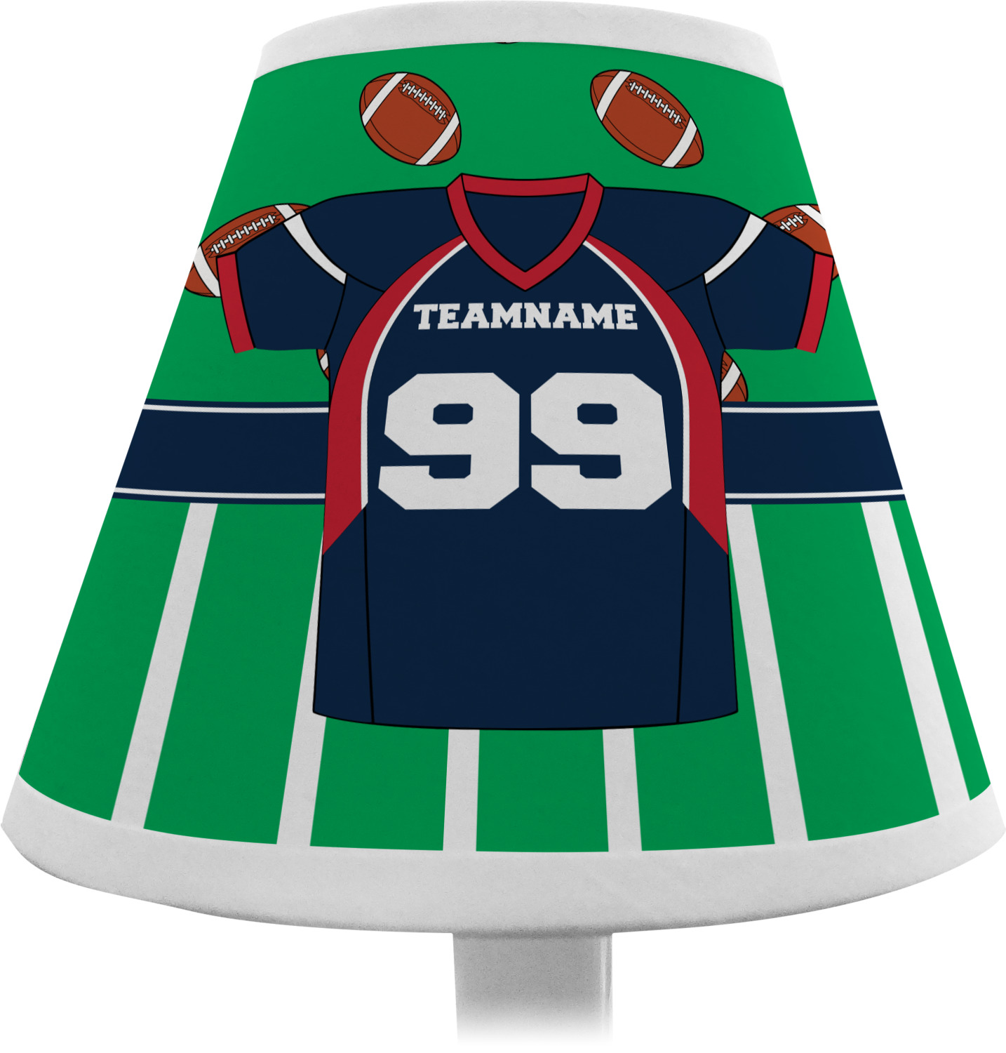 Football Jersey Chandelier Lamp Shade (Personalized) - YouCustomizeIt