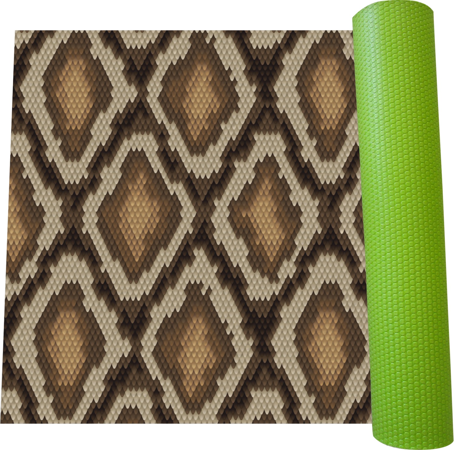 Snake Skin Yoga Mat (Personalized) - YouCustomizeIt