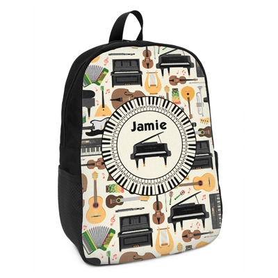 Custom Musical Instruments Kids Backpack (Personalized) | YouCustomizeIt