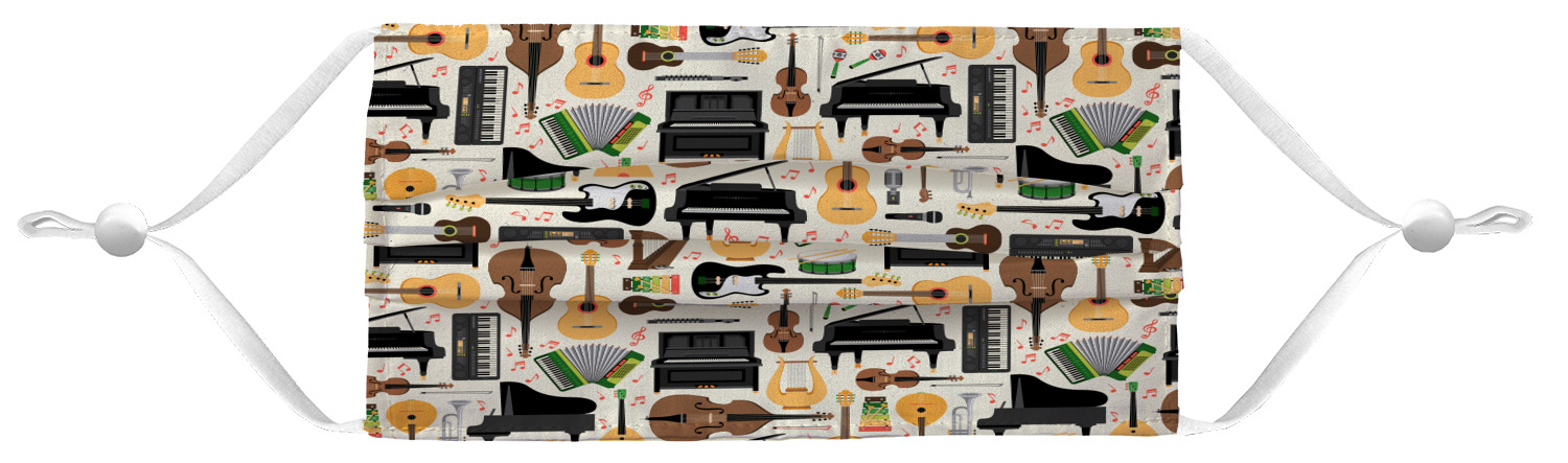 Custom Musical Instruments Face Mask Cover | YouCustomizeIt