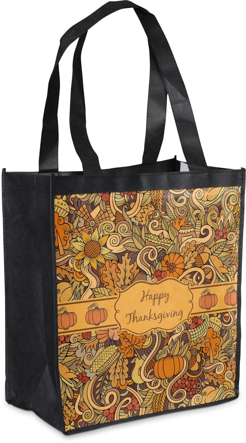 Thanksgiving Grocery Bag (Personalized) - YouCustomizeIt