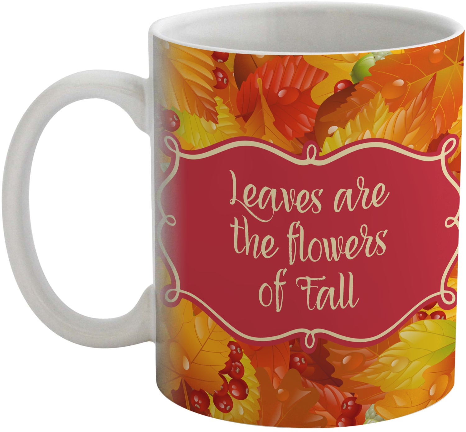 Fall Leaves Coffee Mug - YouCustomizeIt