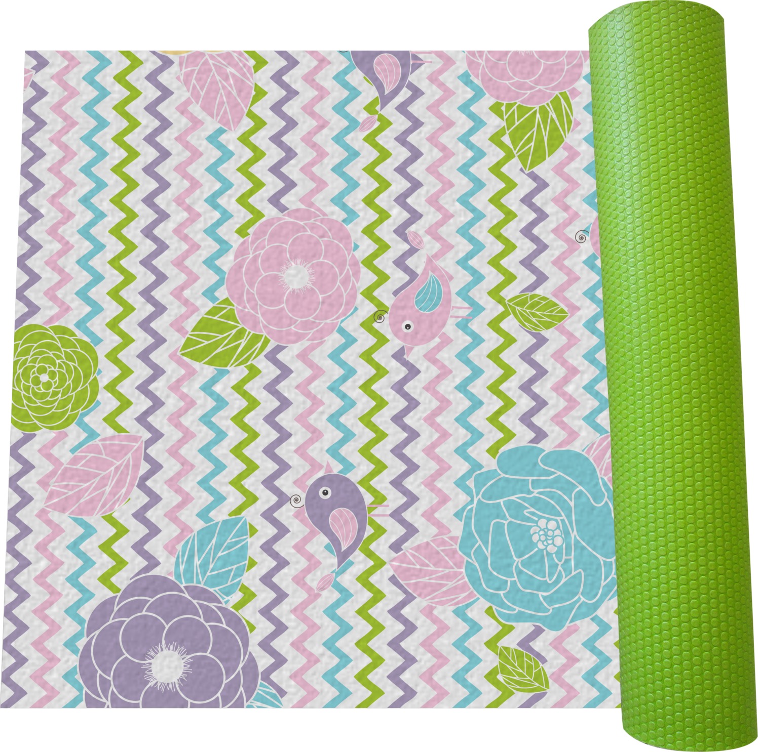 Girly Girl Yoga Mat (Personalized) - YouCustomizeIt