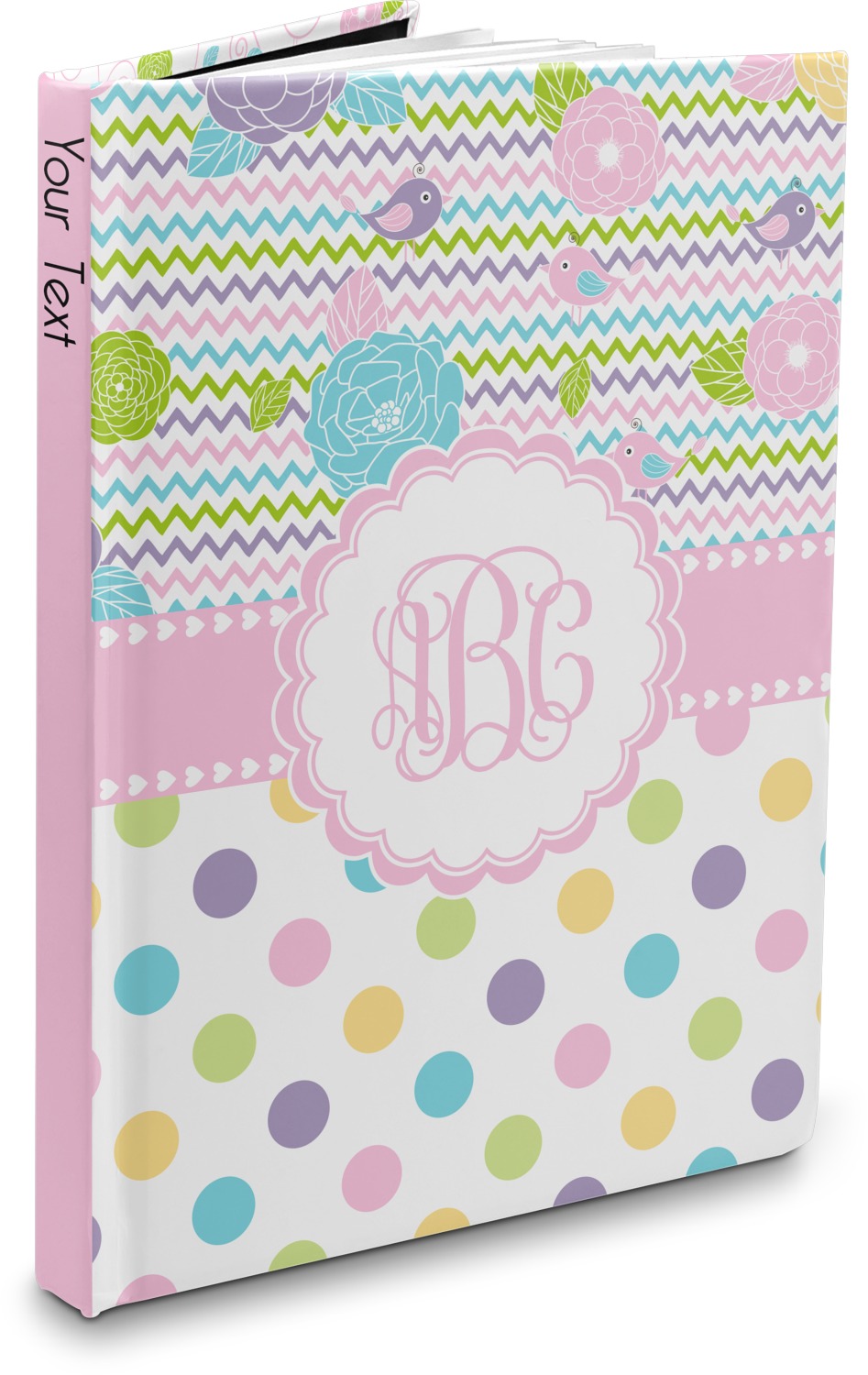 Girly Girl Hardbound Journal (Personalized) - YouCustomizeIt