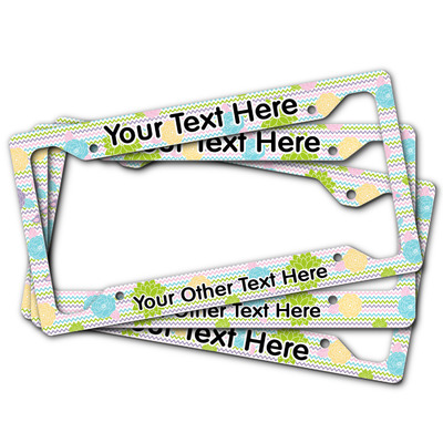 Custom Girly Girl License Plate Frame (Personalized) | YouCustomizeIt