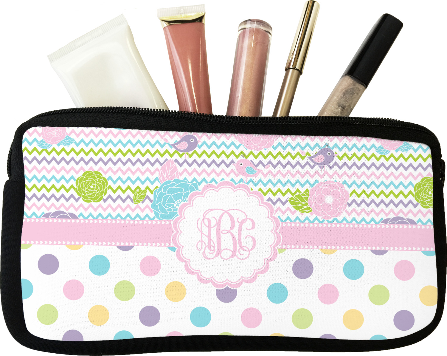 Custom Girly Girl Makeup / Cosmetic Bag - Small (Personalized ...