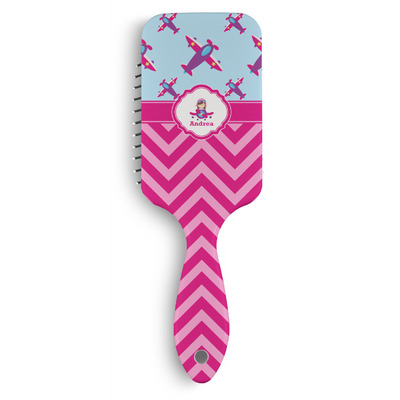 Airplane Theme - for Girls Hair Brushes (Personalized) - YouCustomizeIt