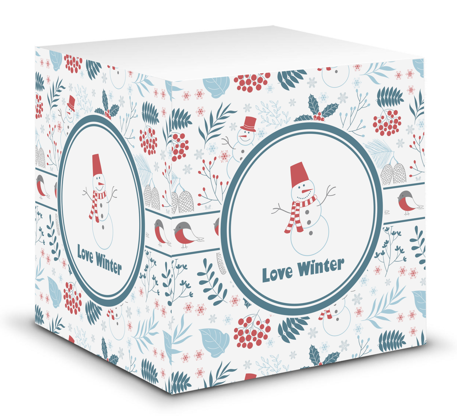 Winter Sticky Note Cube (Personalized) - YouCustomizeIt