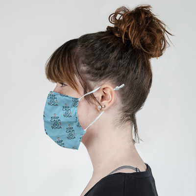 Keep Calm & Do Yoga Face Mask Cover - YouCustomizeIt