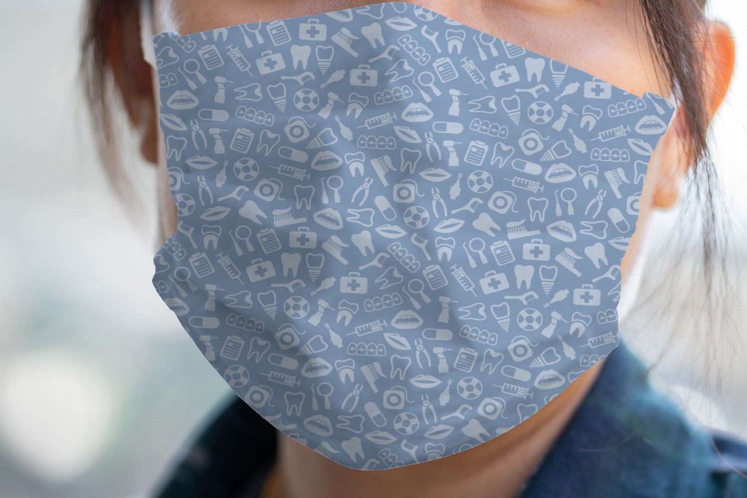 Dentist Face Mask Cover (Personalized) - YouCustomizeIt
