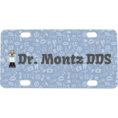 Custom Dentist Mini/Bicycle License Plate (Personalized) | YouCustomizeIt