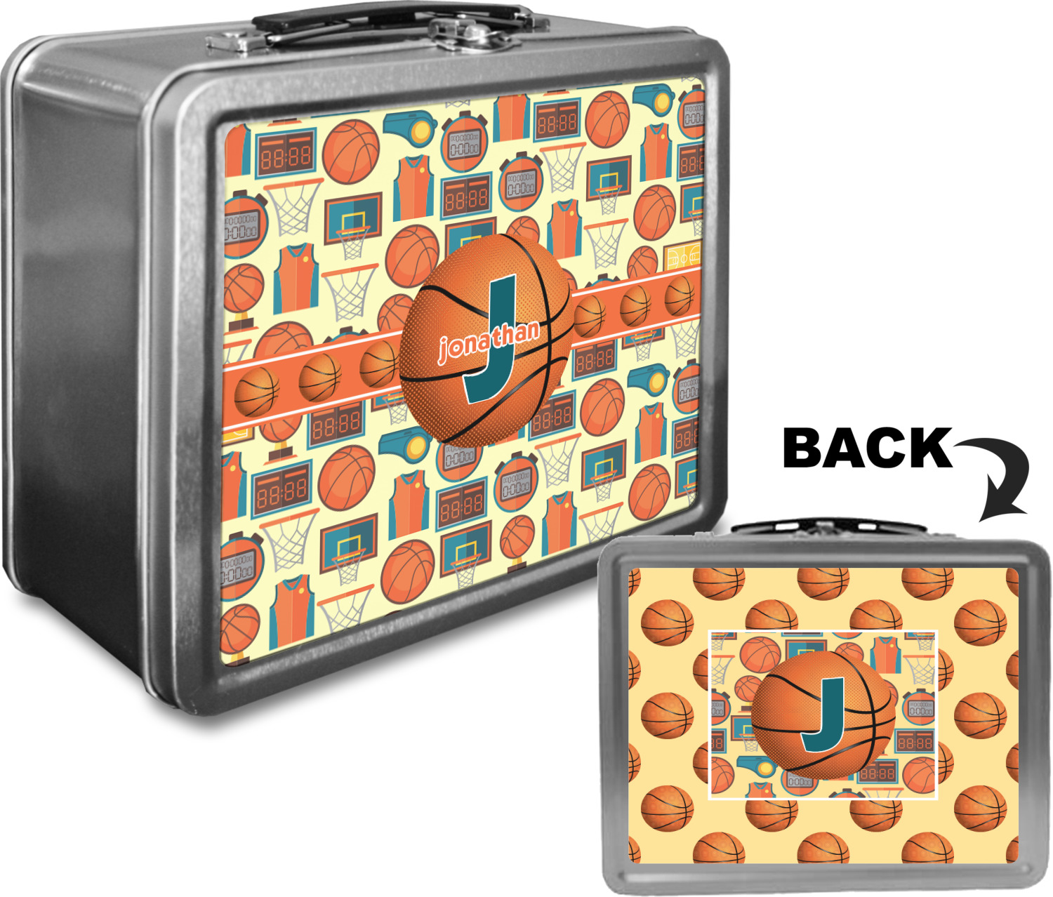 Basketball Lunch Box (Personalized) - YouCustomizeIt