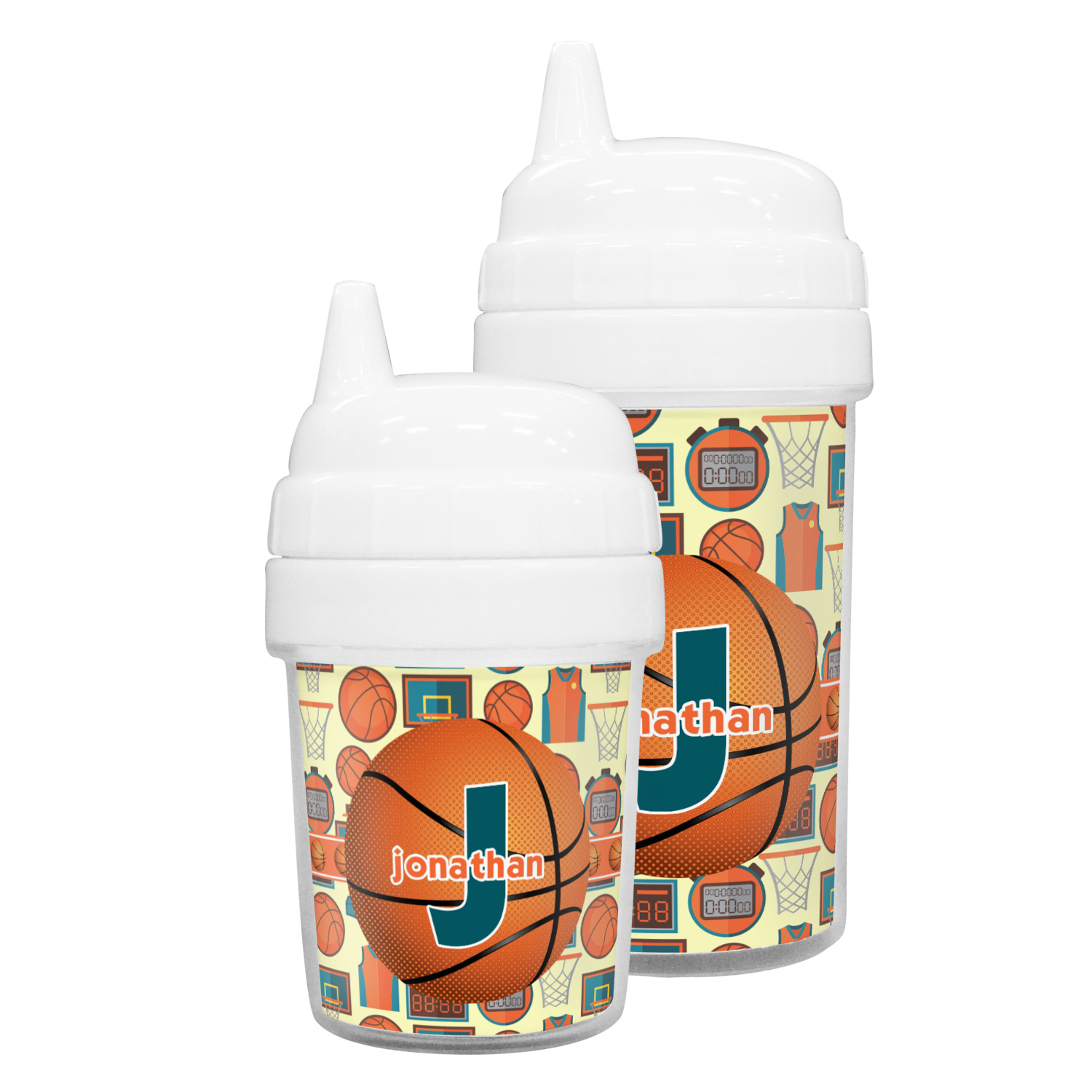 Basketball Sippy Cup (Personalized) - YouCustomizeIt