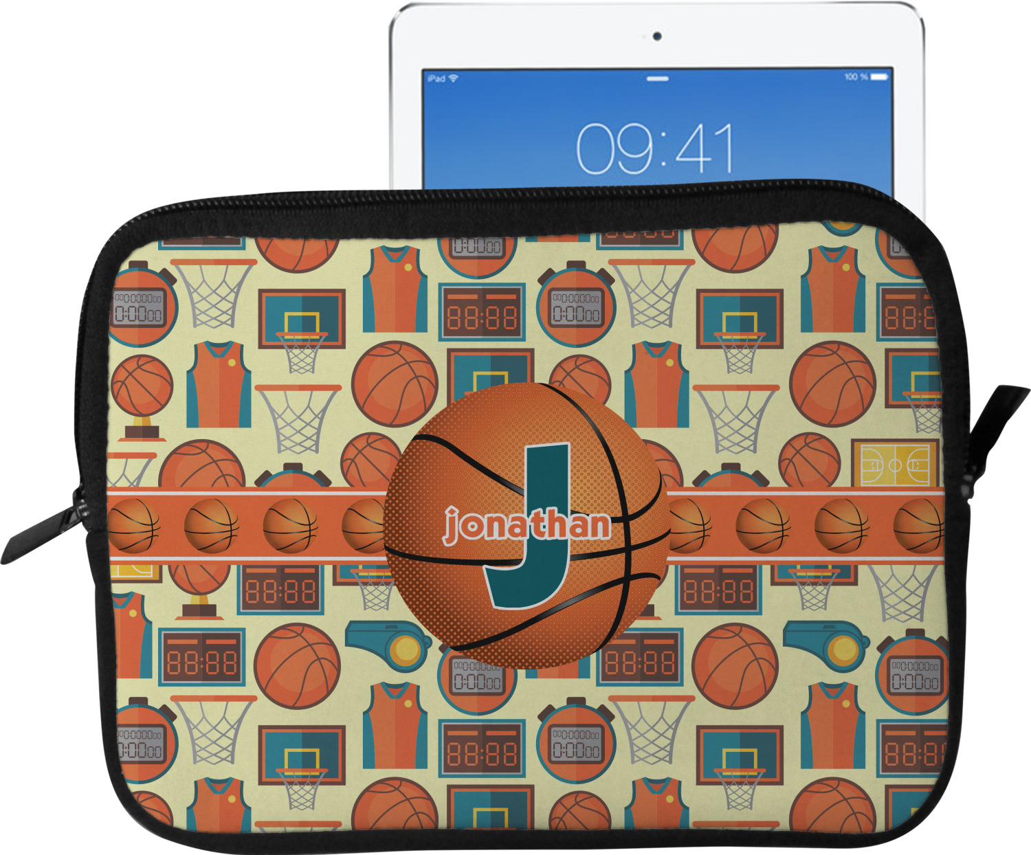 Basketball Tablet Case / Sleeve (Personalized) - YouCustomizeIt