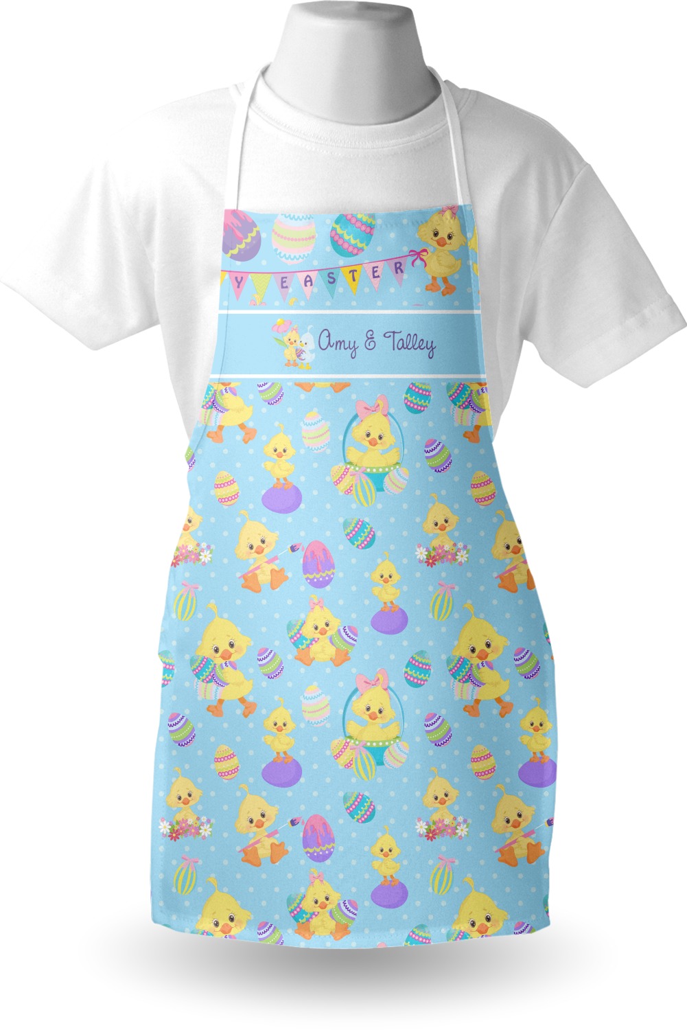 Happy Easter Apron (Personalized) - YouCustomizeIt