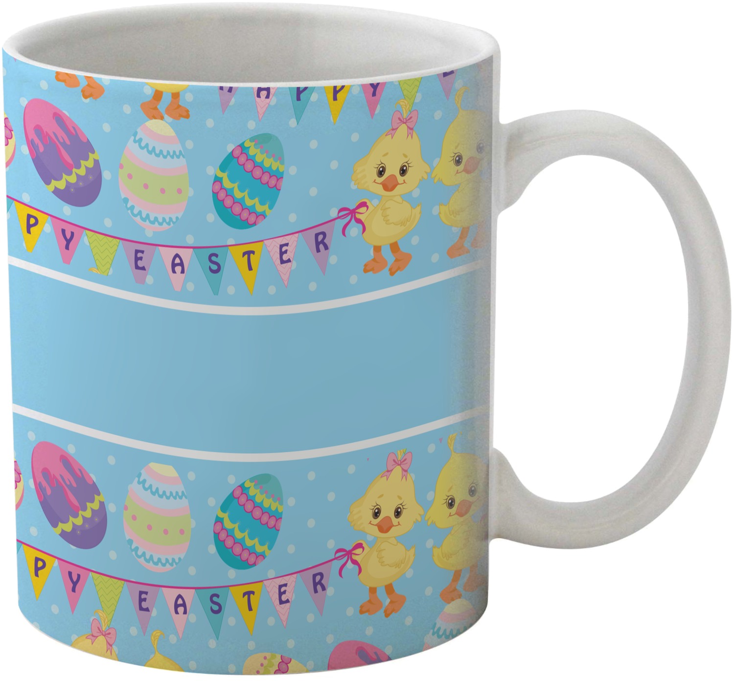 Happy Easter Coffee Mug (Personalized) - YouCustomizeIt
