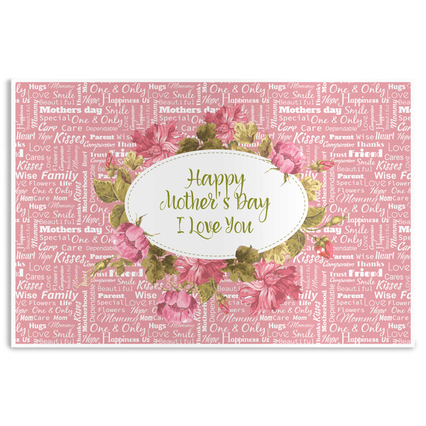 Custom Mother's Day Disposable Paper Placemats | YouCustomizeIt