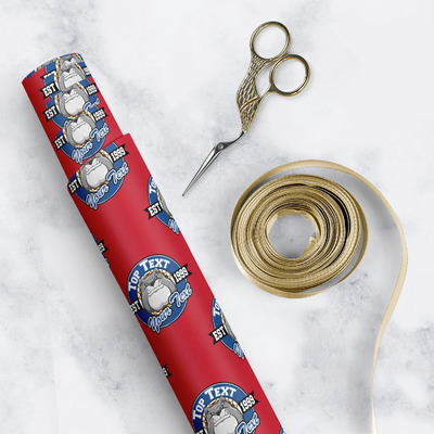 School Mascot Wrapping Paper (Personalized) - YouCustomizeIt