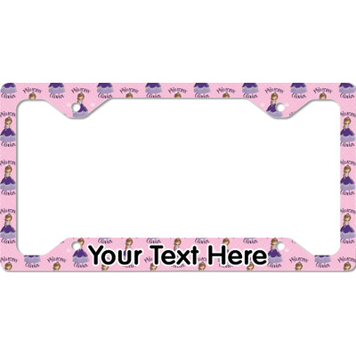 Custom Princess License Plate Frame - Style C (Personalized ...