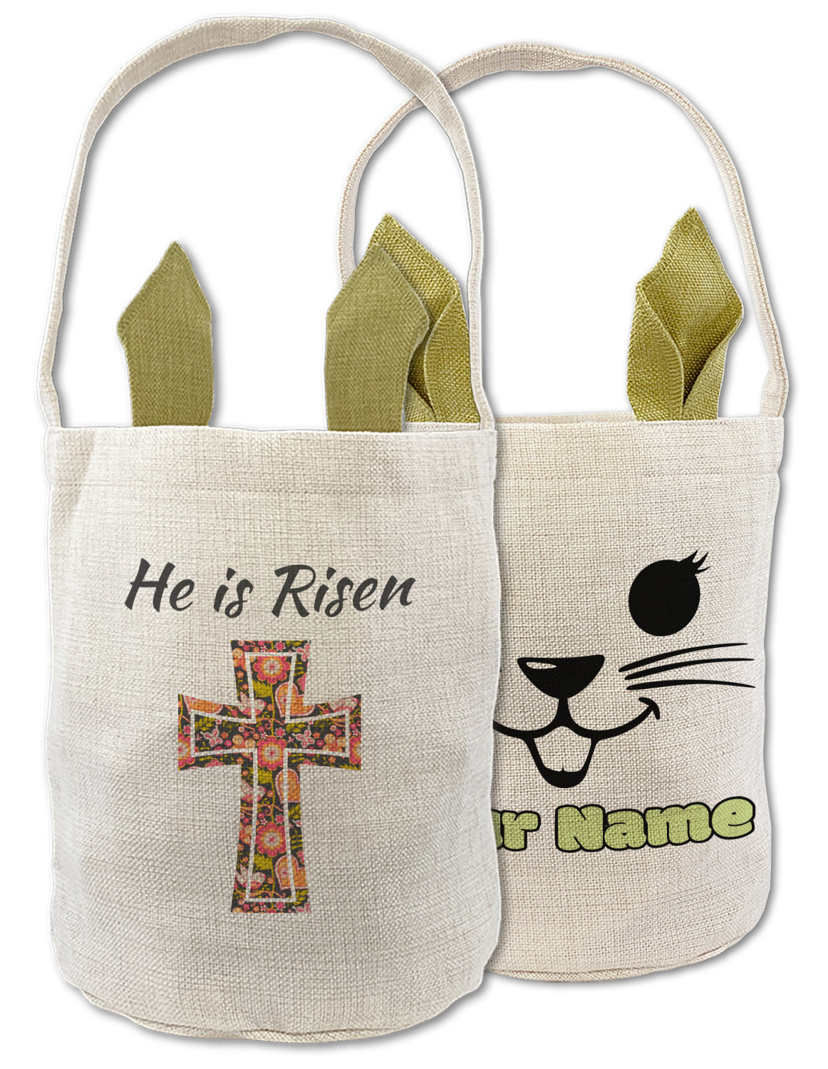 Easter Cross Easter Basket - YouCustomizeIt