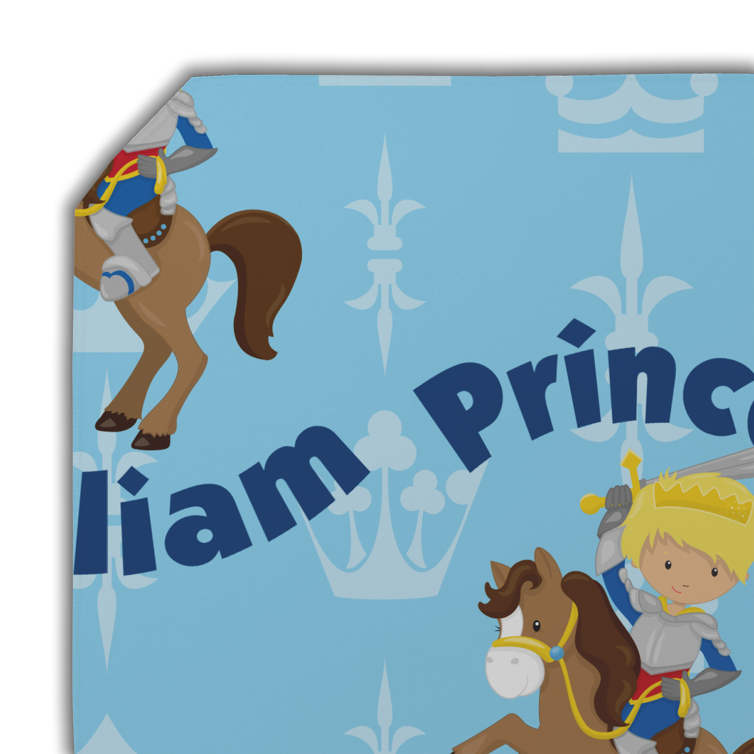 Custom Custom Prince Dining Table Mat - Octagon w/ Name All Over ...