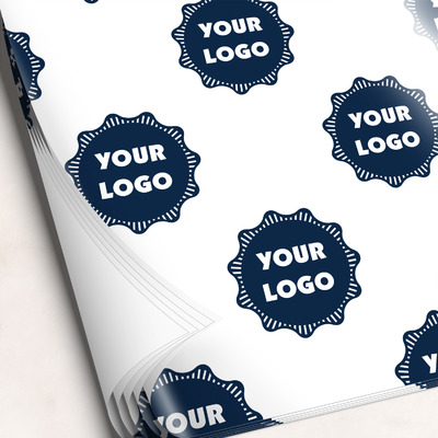 Custom Logo Wrapping Paper Sheets | YouCustomizeIt