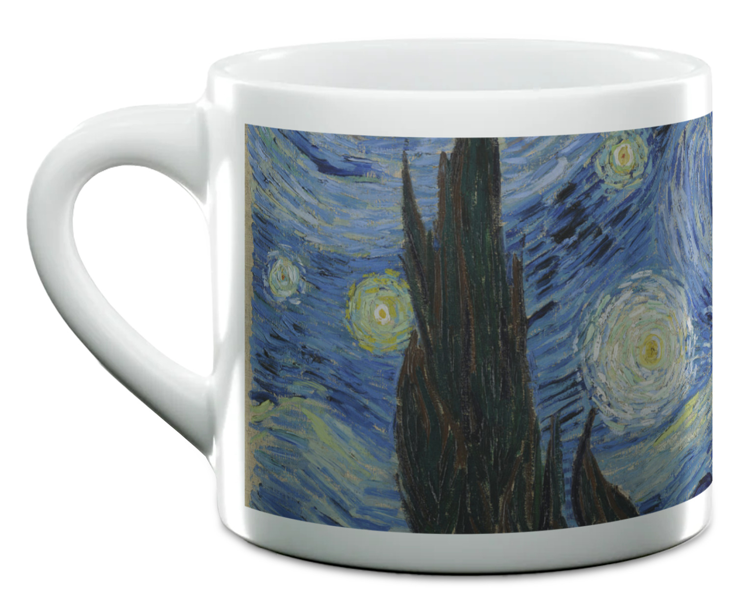 The Starry Night (Van Gogh 1889) Espresso Cup - YouCustomizeIt