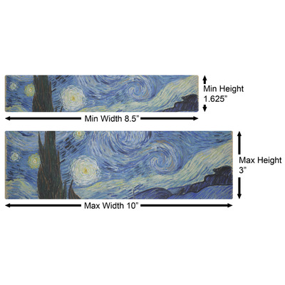 The Starry Night (Van Gogh 1889) Water Bottle Labels - Custom Sized ...