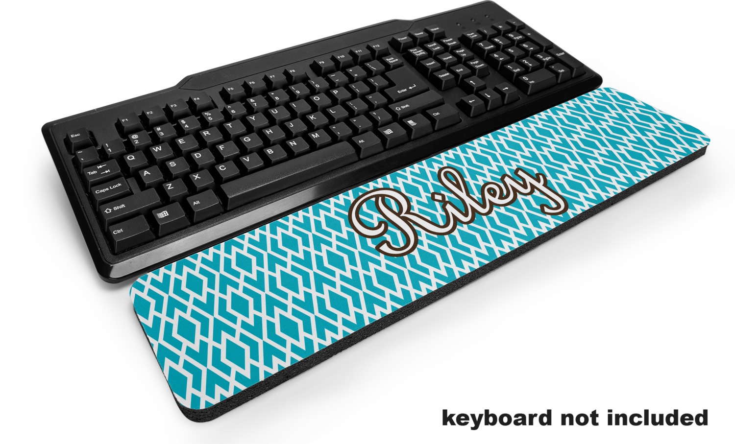 Geometric Diamond Keyboard Wrist Rest (Personalized) - YouCustomizeIt