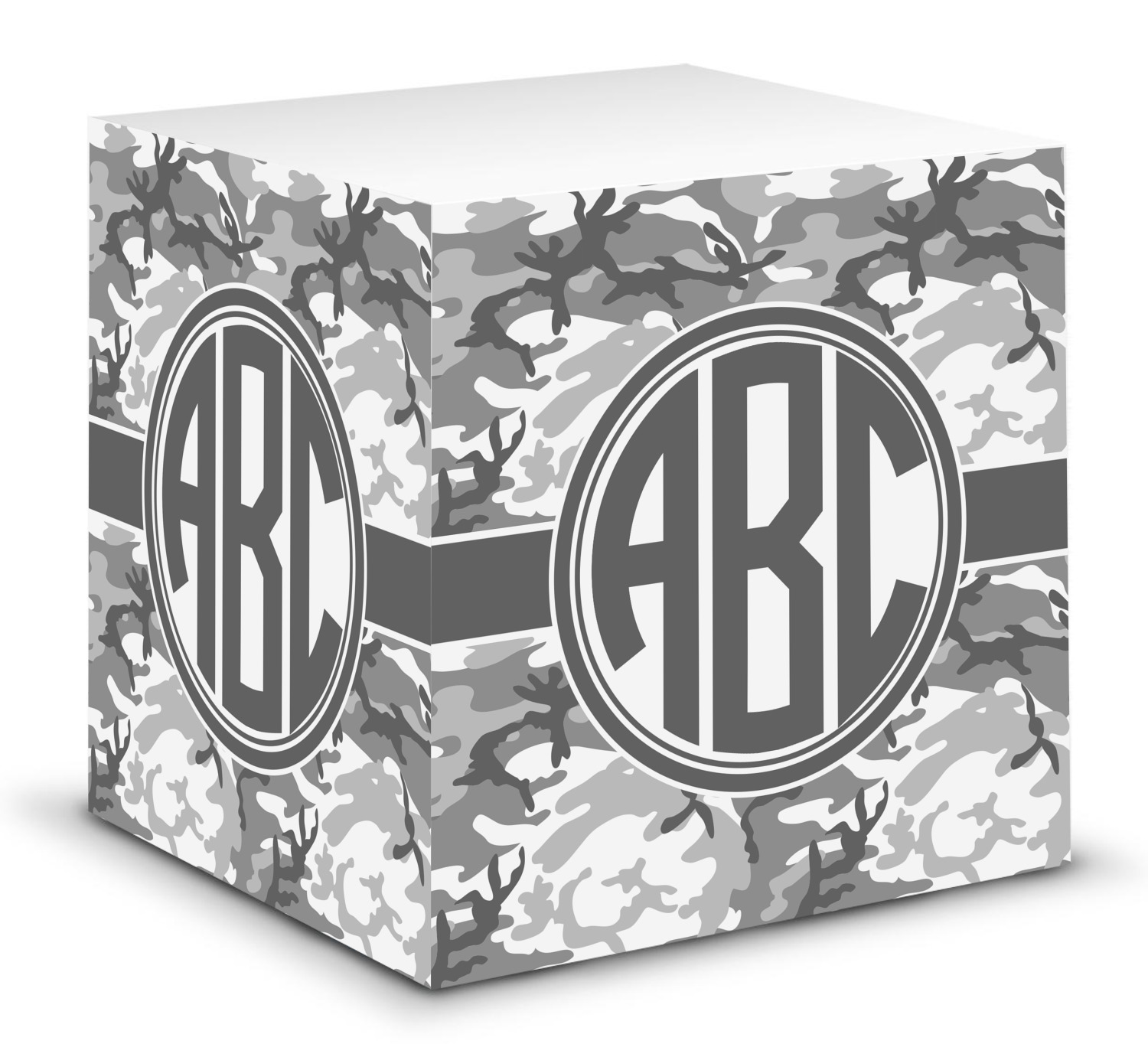Camo Sticky Note Cube (Personalized) - YouCustomizeIt
