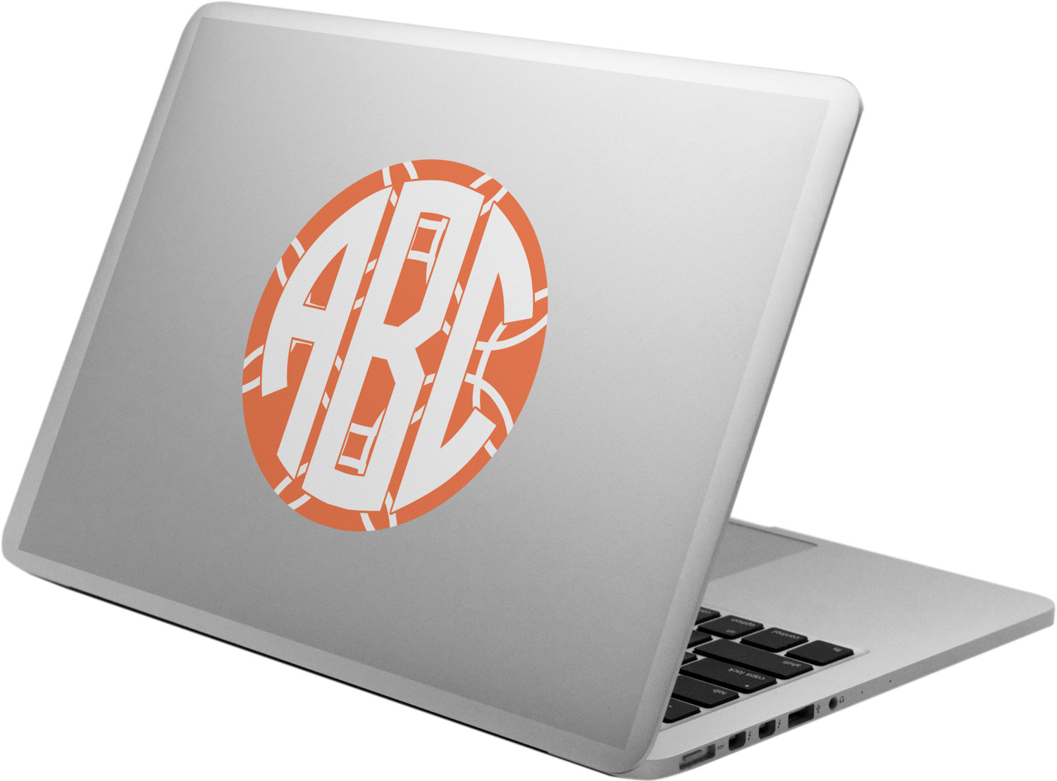 Custom Linked Circles Laptop Decal (Personalized) | YouCustomizeIt